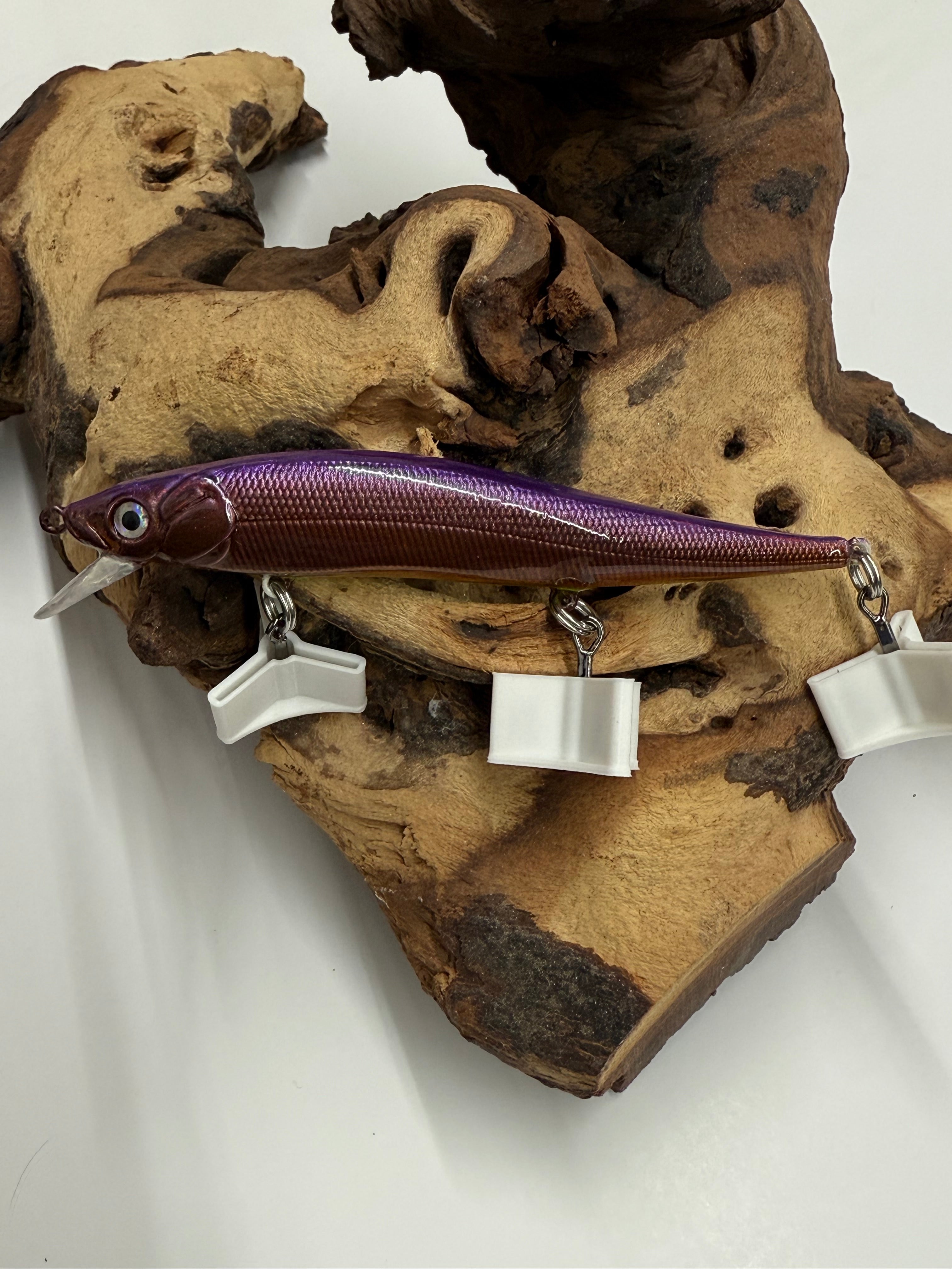 Custom painted jerkbait – Georgia Lure