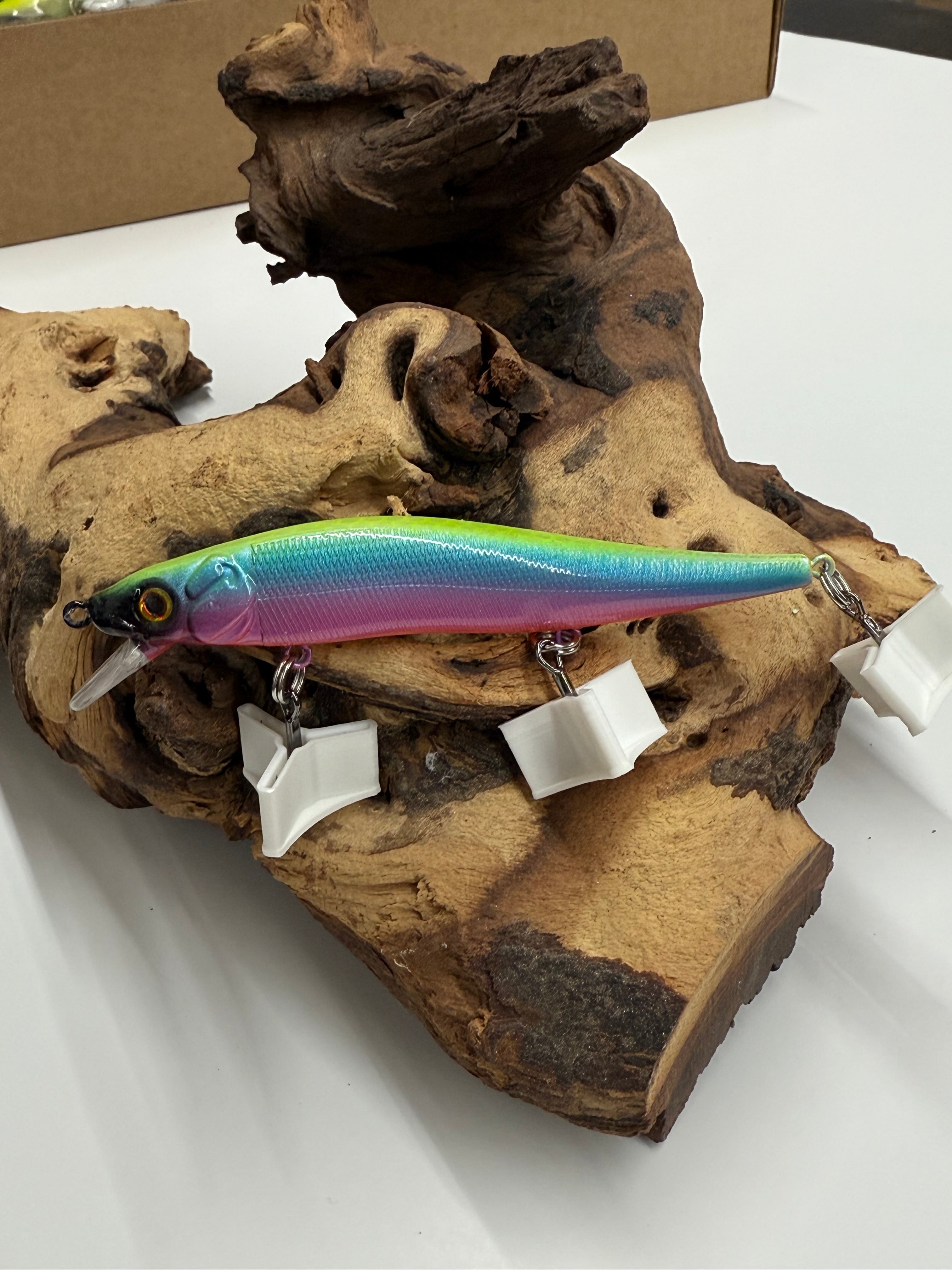 Custom painted jerkbait – Georgia Lure